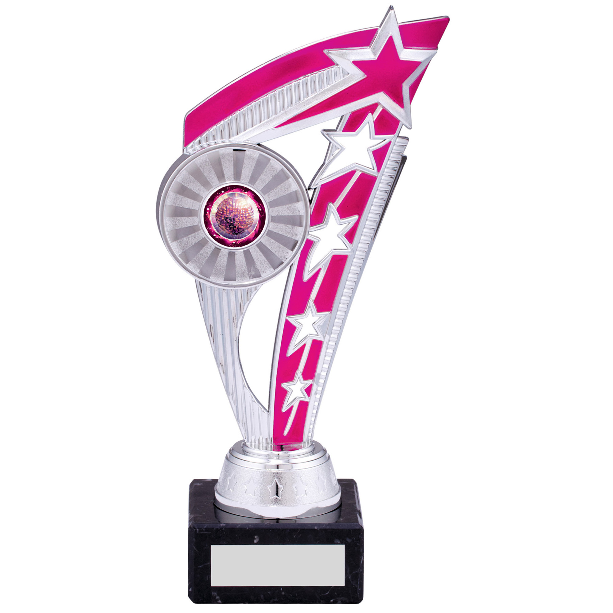 SILVER PINK TROPHY - trophyman.co.uk
