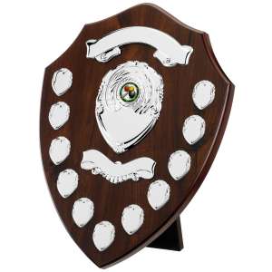 11 YEAR PRESENTATION SHIELD - trophyman.co.uk
