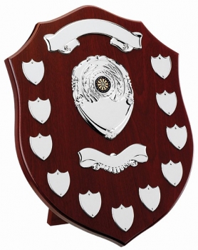 11 YEAR SHIELD - trophyman.co.uk