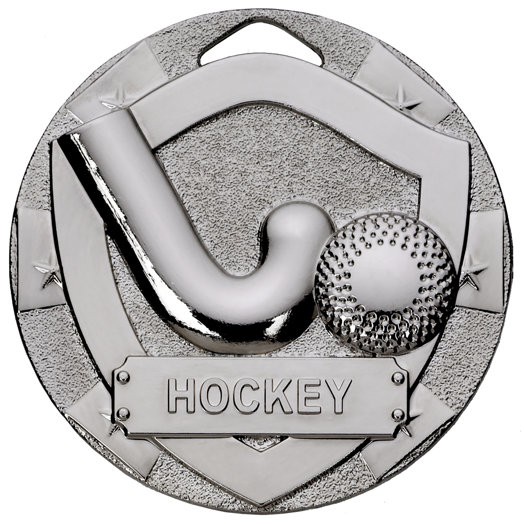 50MM HOCKEY SHIELD MEDAL - trophyman.co.uk