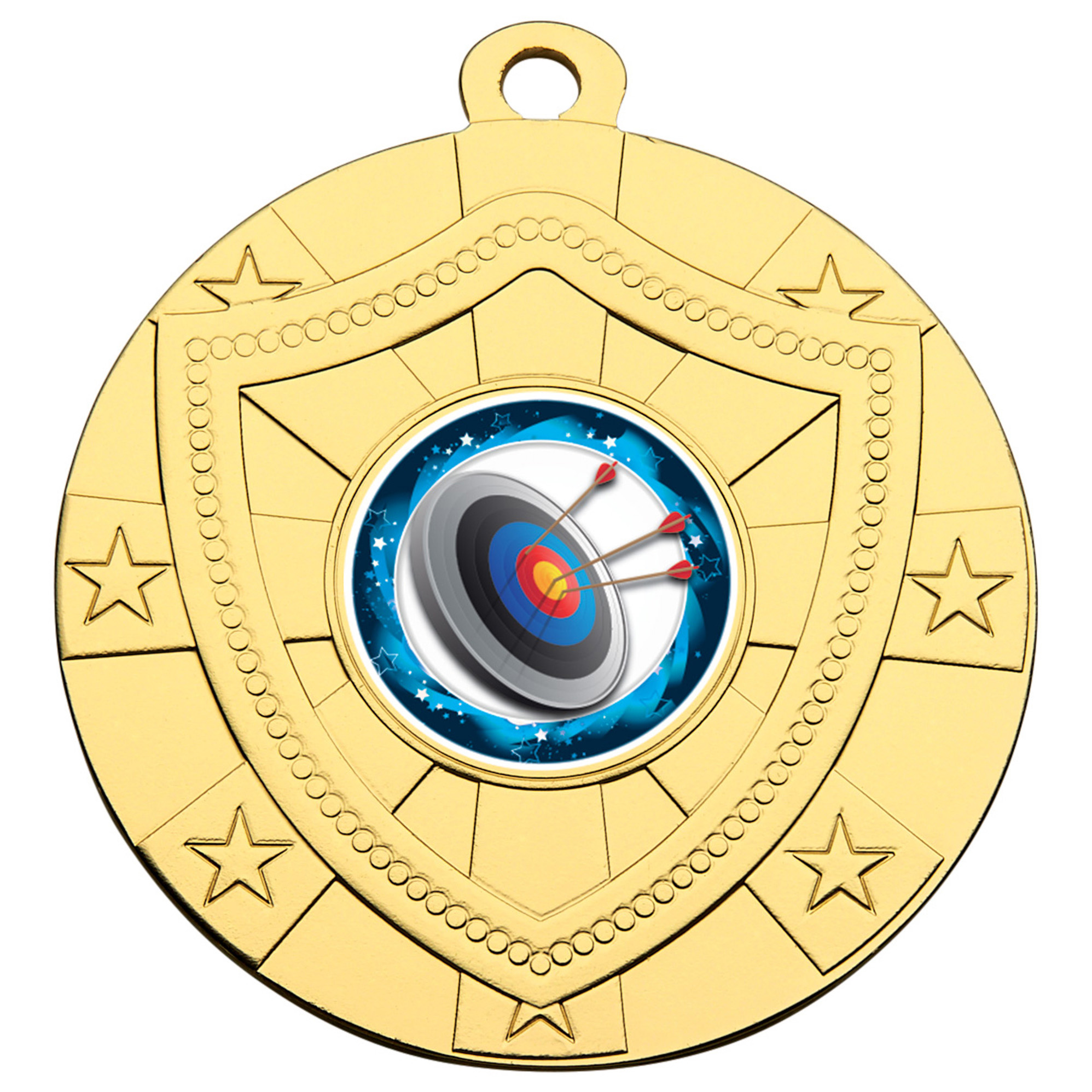60MM SHIELD MEDAL - trophyman.co.uk