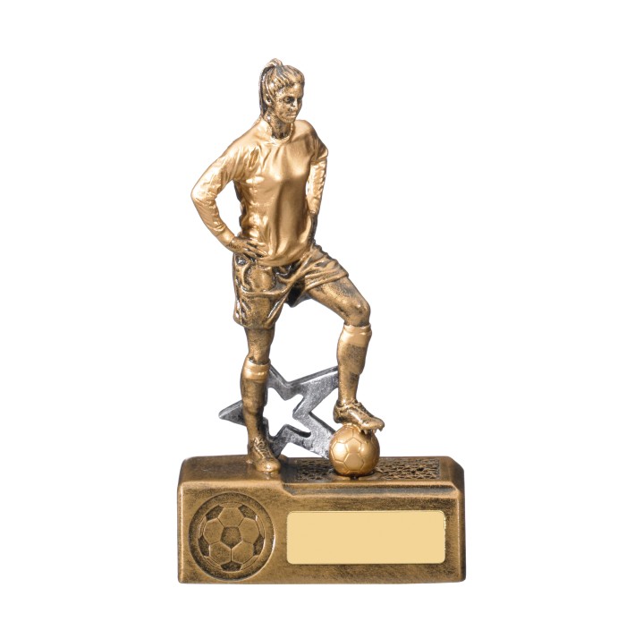 Girls Football Trophy - trophyman.co.uk
