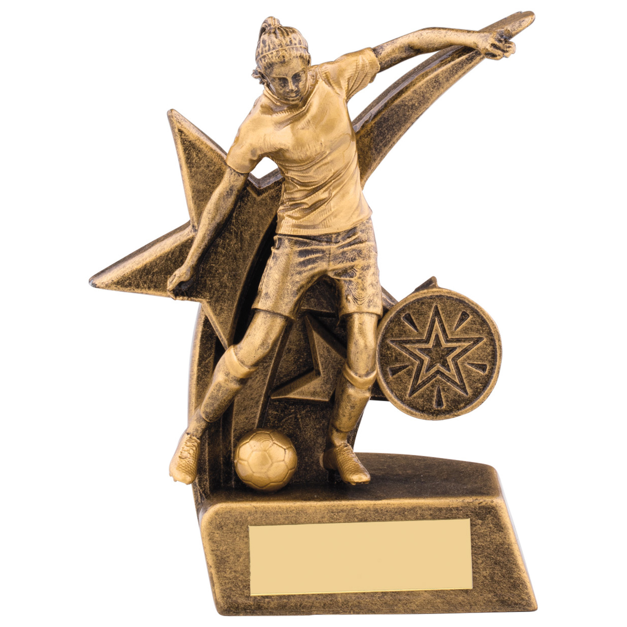 Girls Football Trophy - trophyman.co.uk