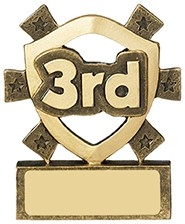 3RD MINI SHIELD - trophyman.co.uk