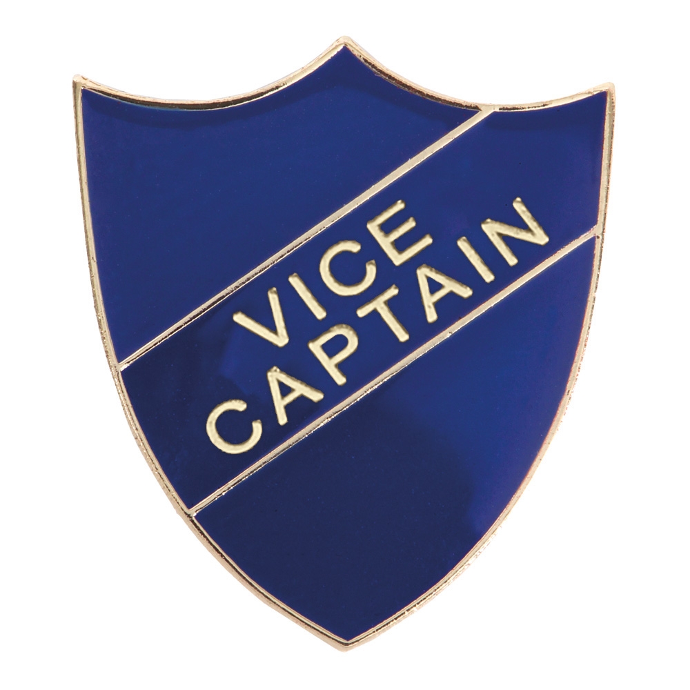 BLUE VICE CAPTAIN BADGE - trophyman.co.uk